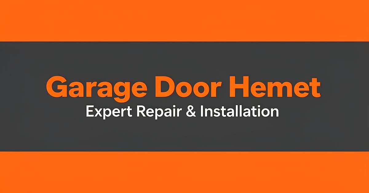 Garage Door Repair Hemet